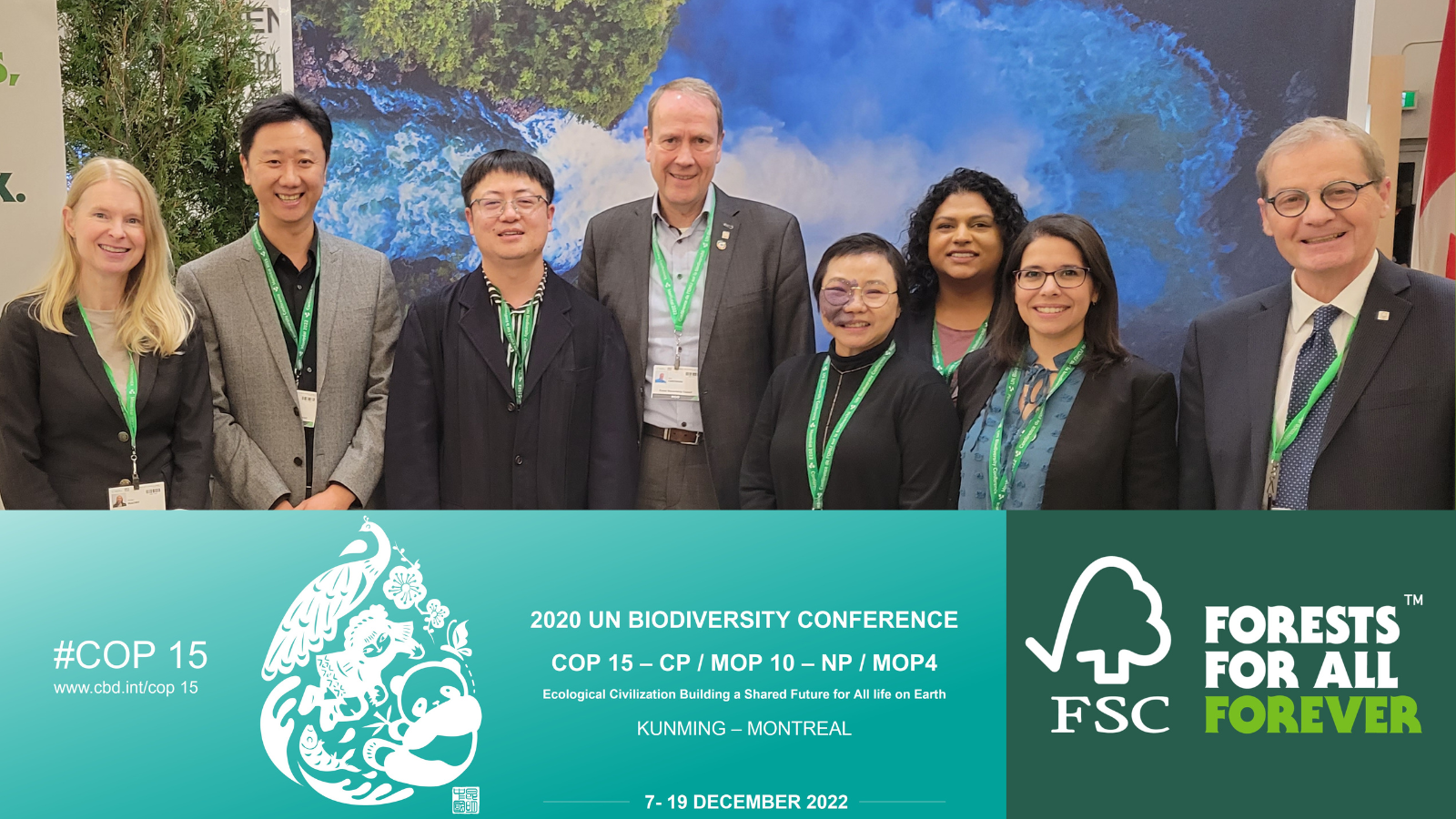 COP 15 reaches an agreement on the biodiversity framework to protect nature | fsc.org